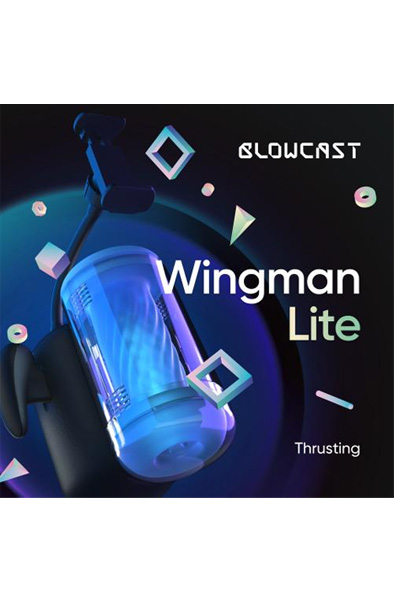 Blowcast Wingman Lite Automatic Masturbator - Diskret levering