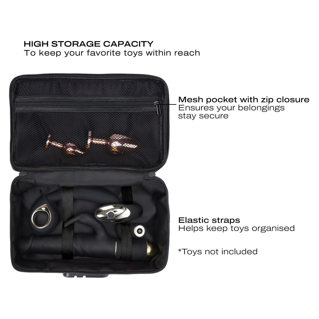 DISCREET BOX LUXURY GOLD - Diskret levering