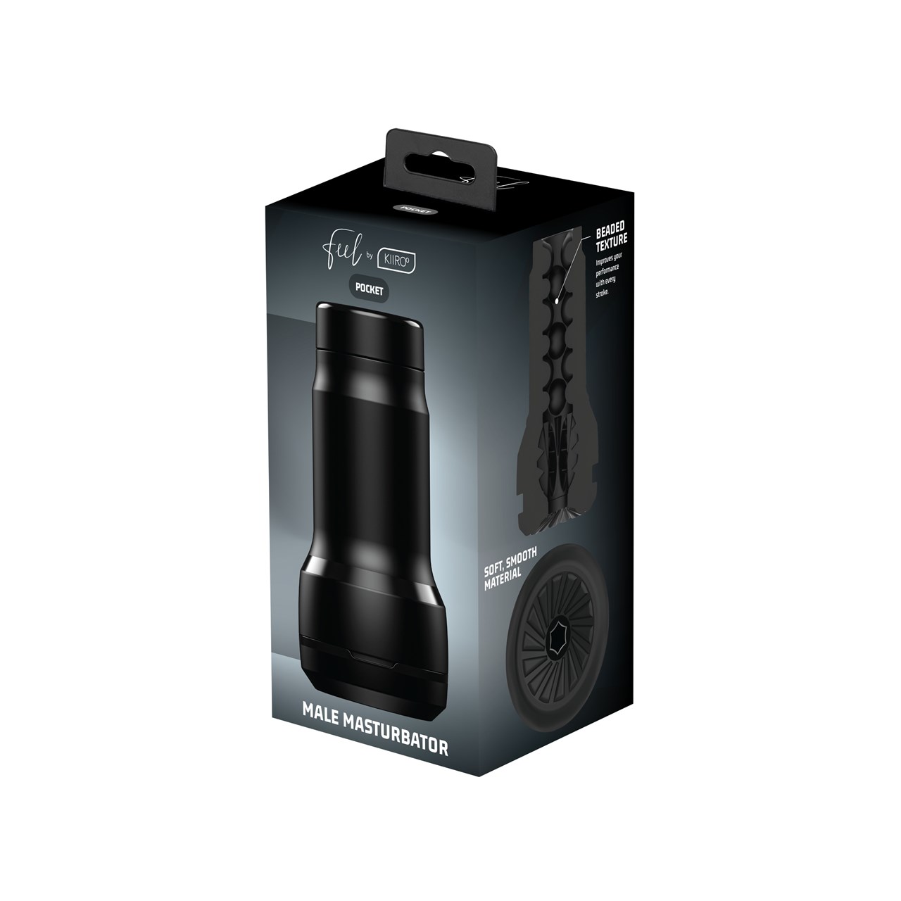 Feel by Kiiroo Pocket Black - Diskret levering