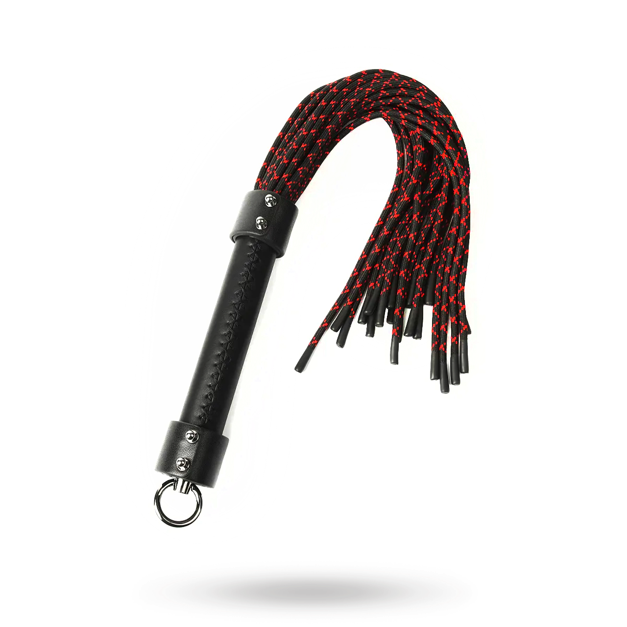 Genuine Leather Knot Flogger - Diskret levering