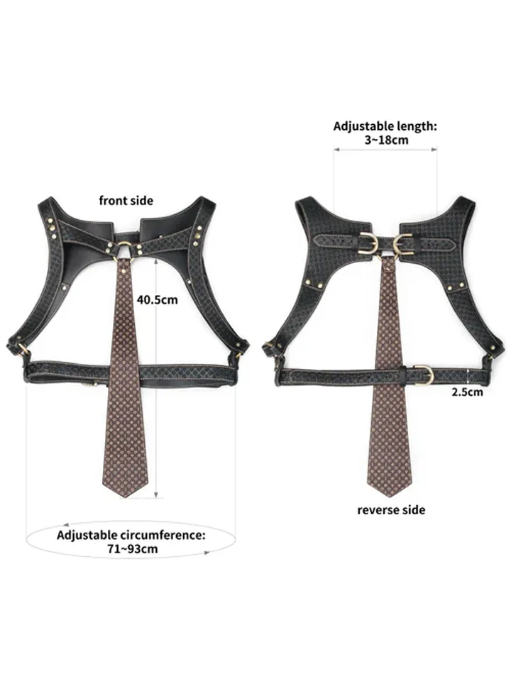 Rebellion Reign Full Body Harness - Diskret levering